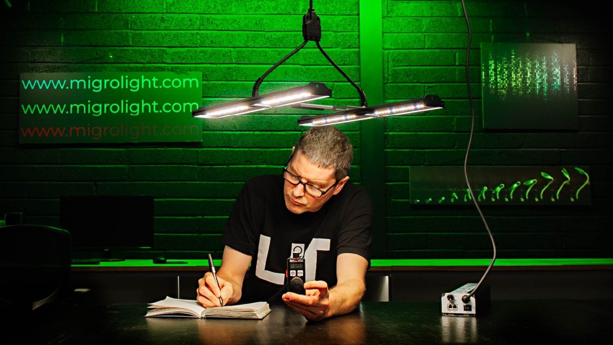 What is umol/joule for grow lighting – MIGROLIGHT